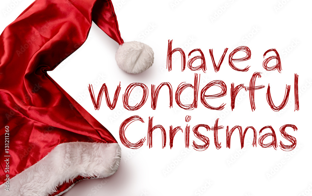 Have a Wonderful Christmas Stock Photo | Adobe Stock