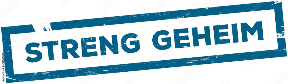 STRENG GEHEIM Stempel Stock-Vektorgrafik | Adobe Stock