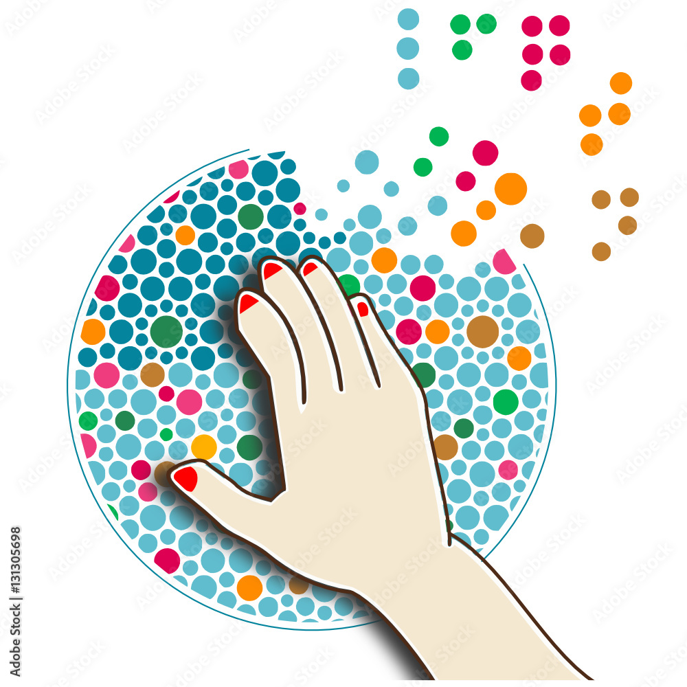 Logo braille Stock Vector | Adobe Stock