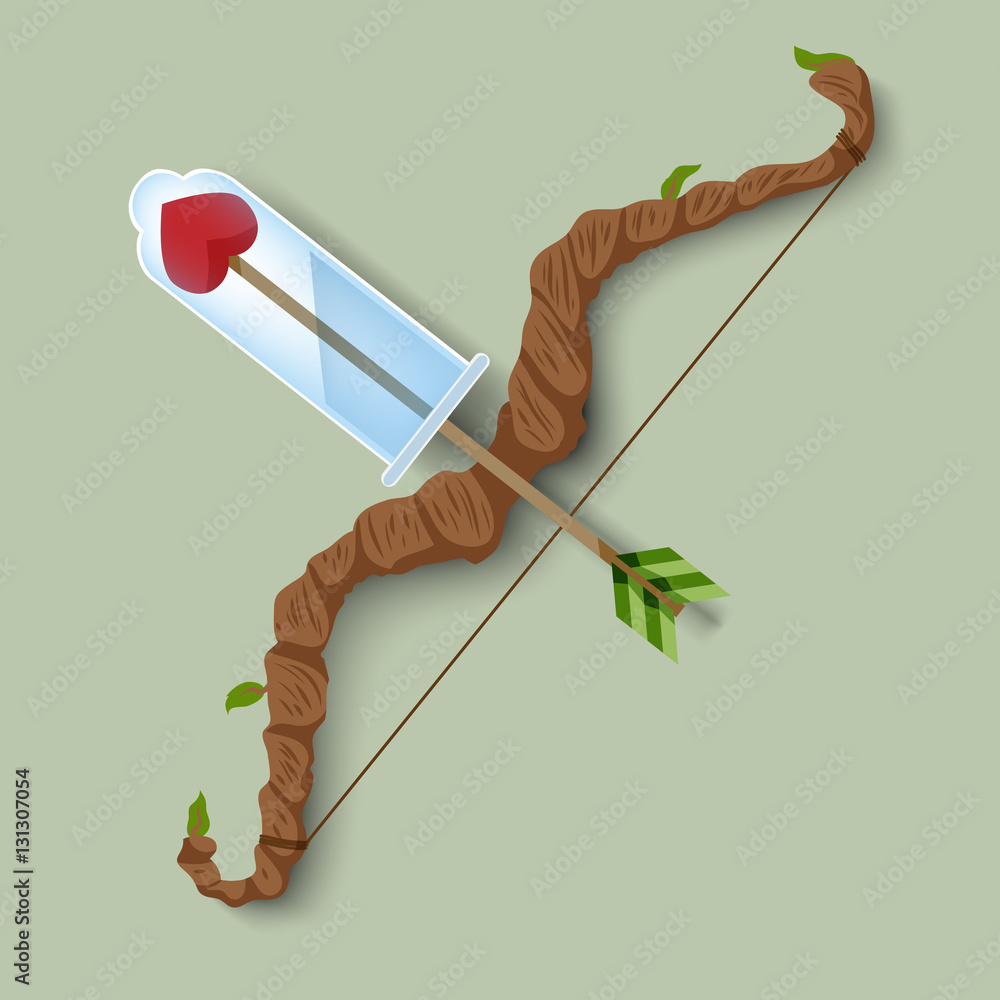 Vetor De Save Sex Save Your Life Use Condom To Protective Vector