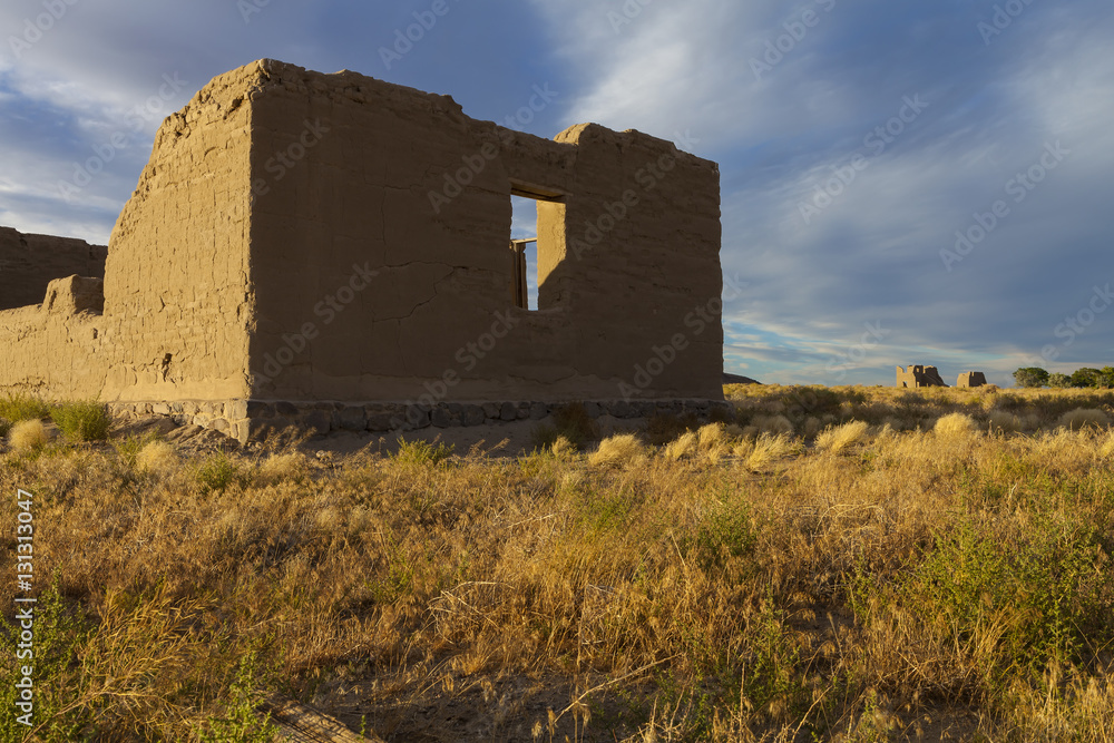 Foto de Fort Churchill, Nevada, USA, are the remains of a United States ...