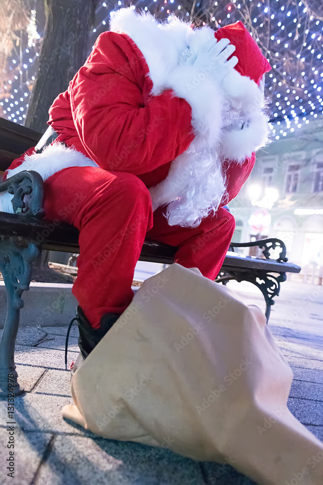 Disappointed Santa