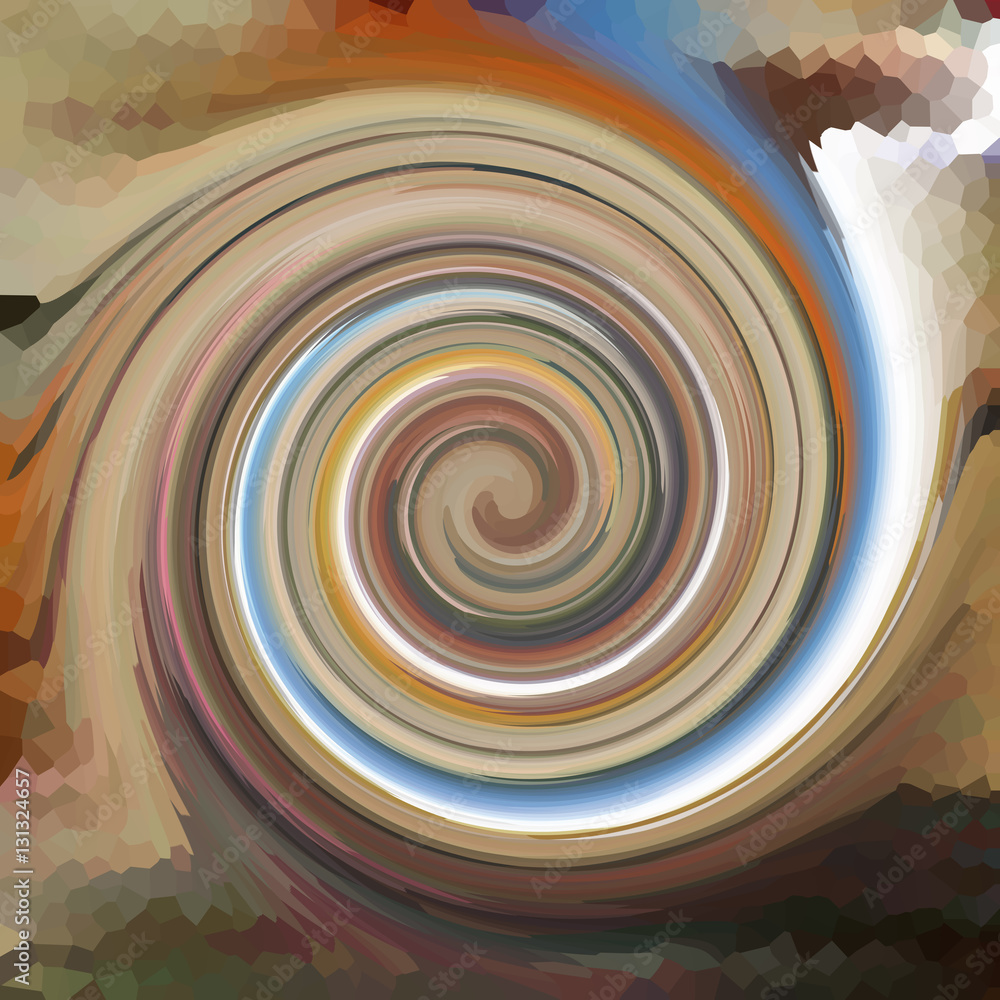 Swirls of digital paint suitable as background for projects Stock ...