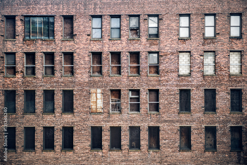 Boarded Up Building