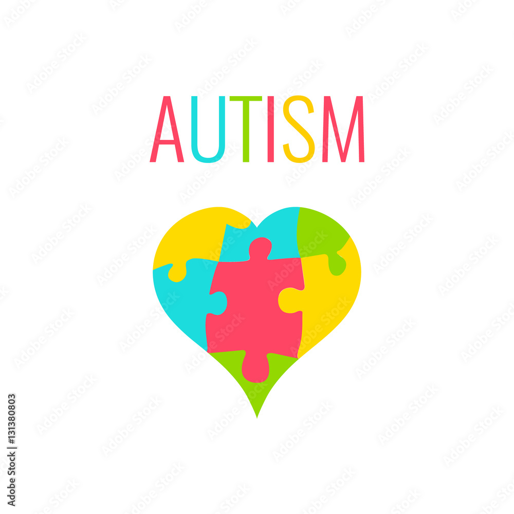 Autism Symbol Heart