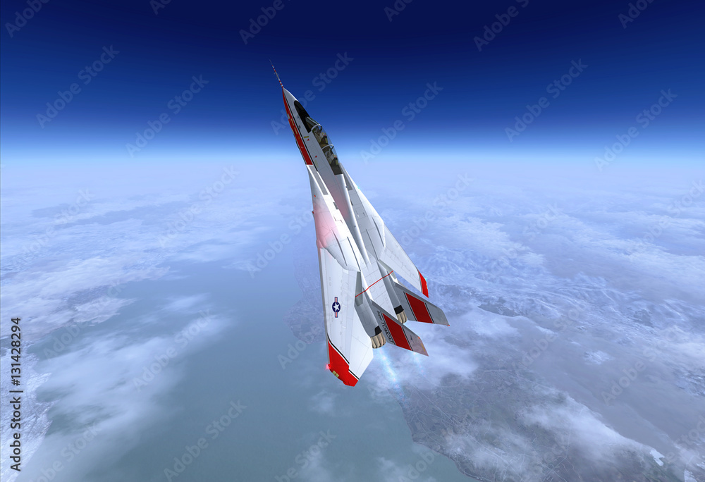Grumman F-14 Tomcat Stock Illustration | Adobe Stock