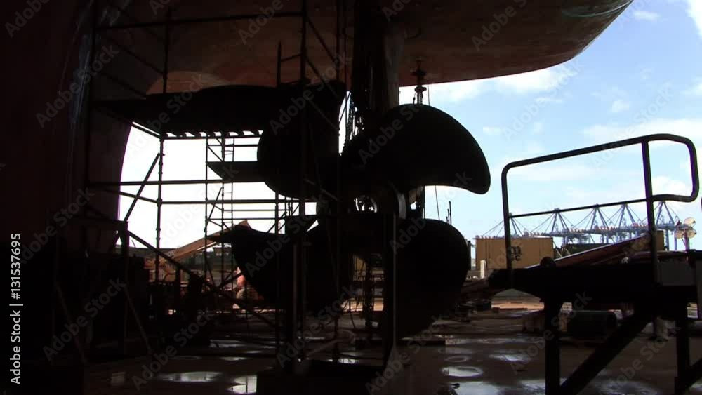 Ships Propellers Stock Video | Adobe Stock