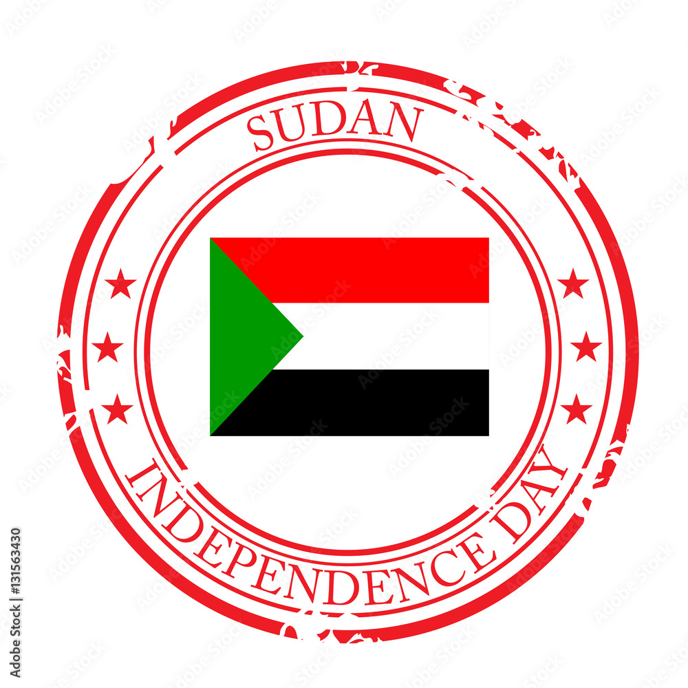 sudan independence day. Stock Illustration | Adobe Stock