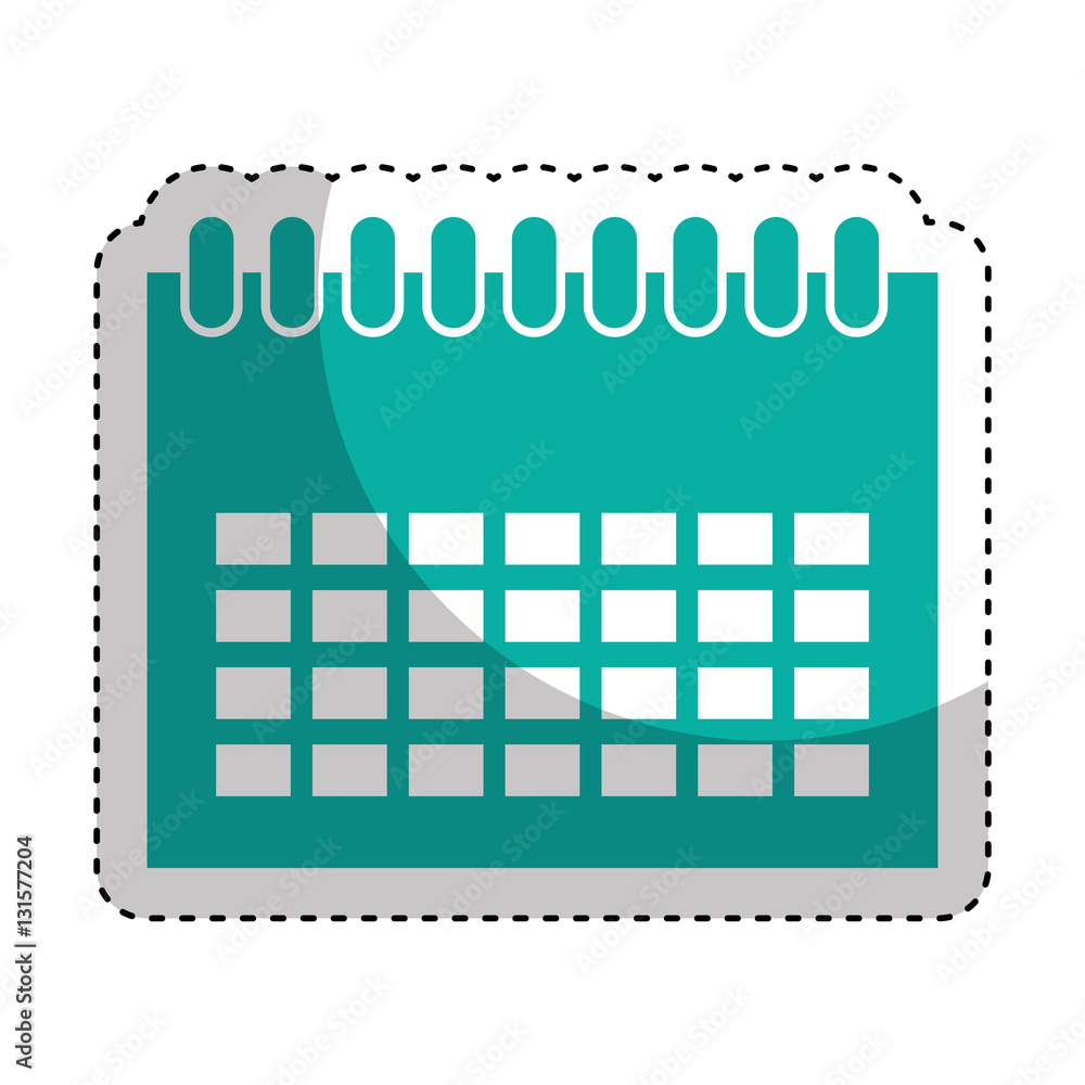 calendar reminder isolated icon vector illustration design Stock Vector ...