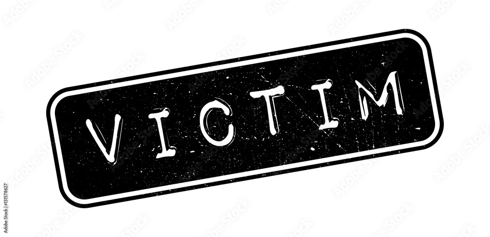Victim rubber stamp vector de Stock | Adobe Stock