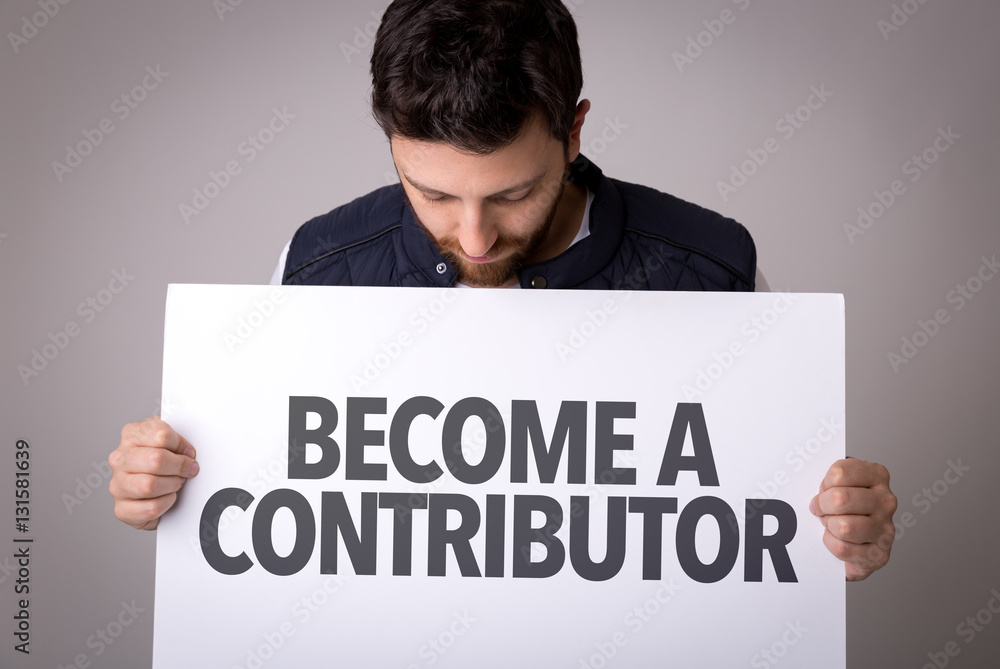 Become a Contributor Stock Photo | Adobe Stock