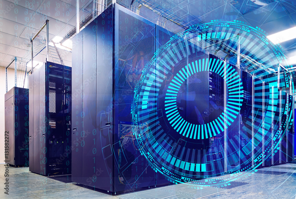 Futuristic Supercomputer