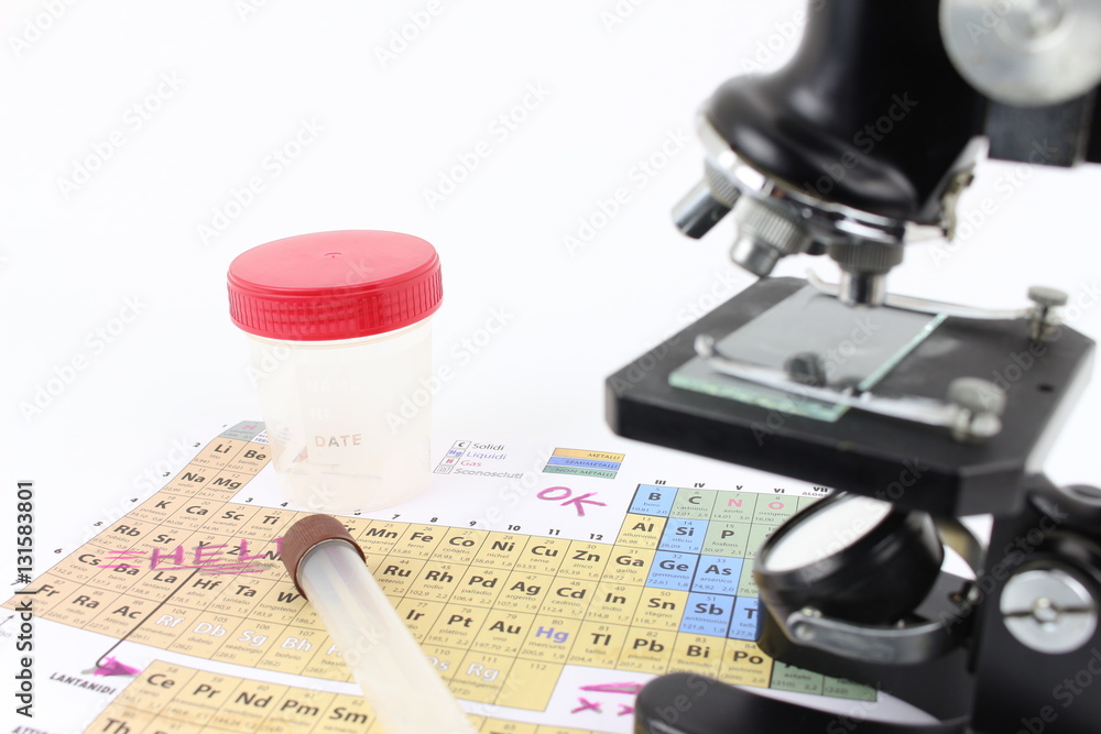 Poster Periodic table of elements, routine check – Wall Art | UkPosters