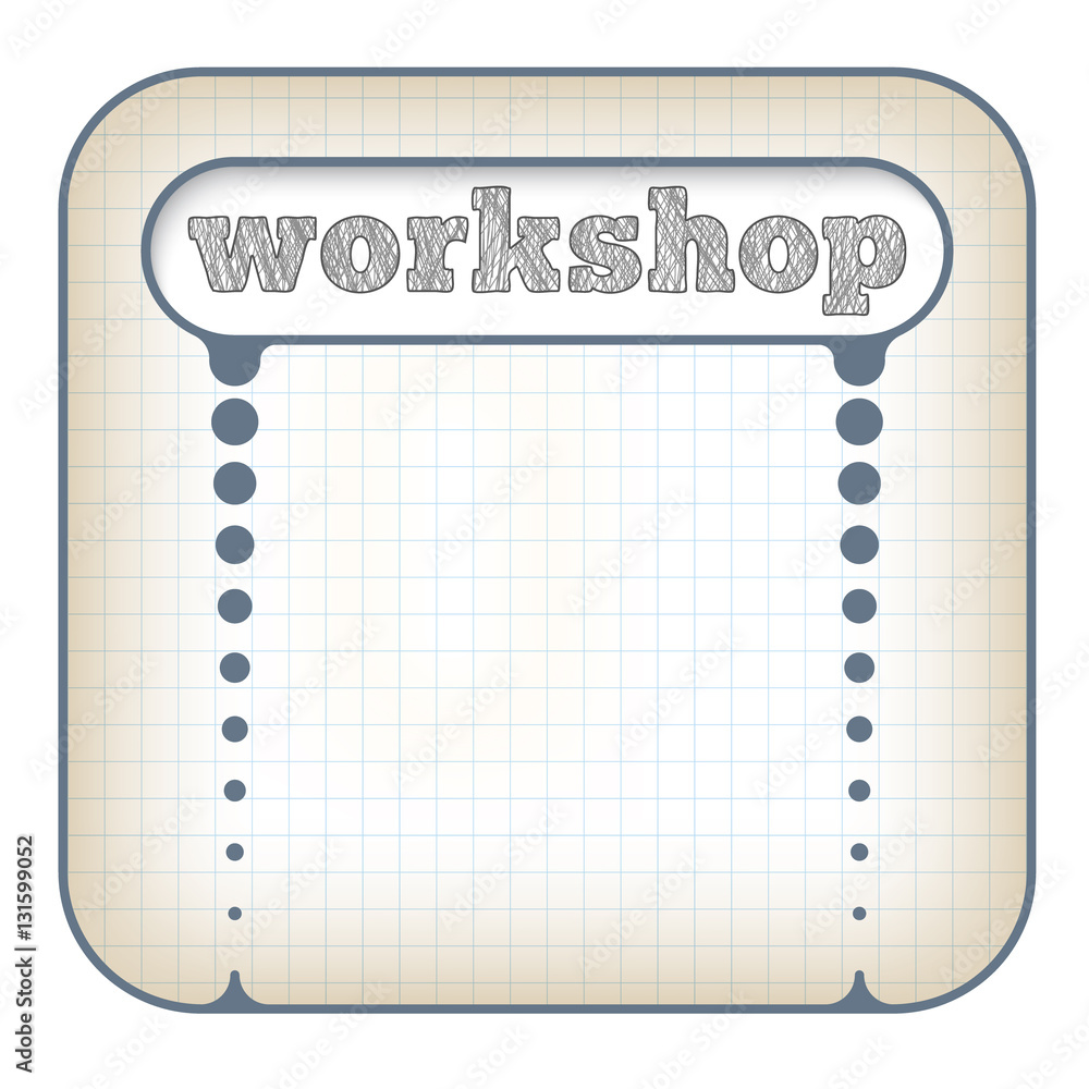 Text box for fill your text with frame for headline and the word Stock ...