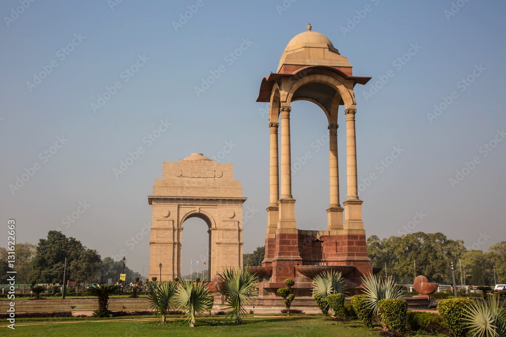 India Gate in front Stock Photo | Adobe Stock