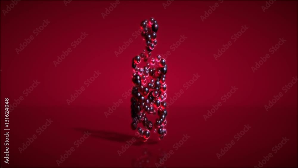 Wine background - 3D Animation Stock Video | Adobe Stock
