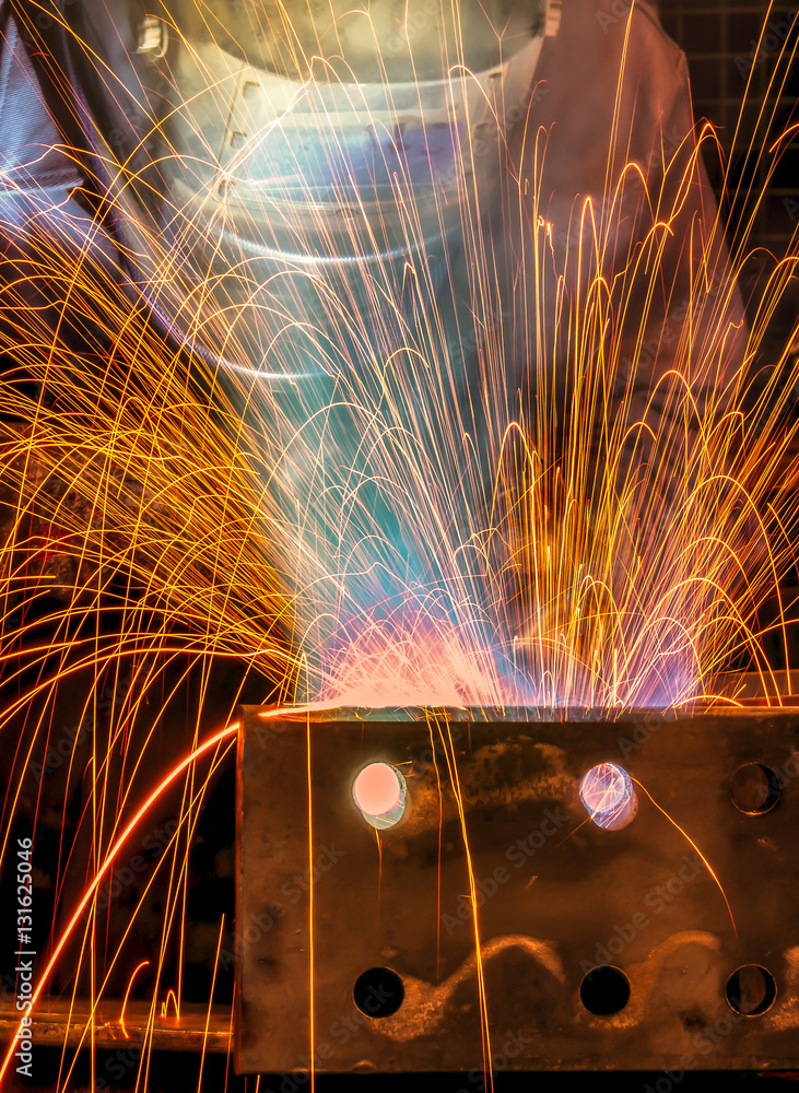 Funkenflug Stock-Foto | Adobe Stock