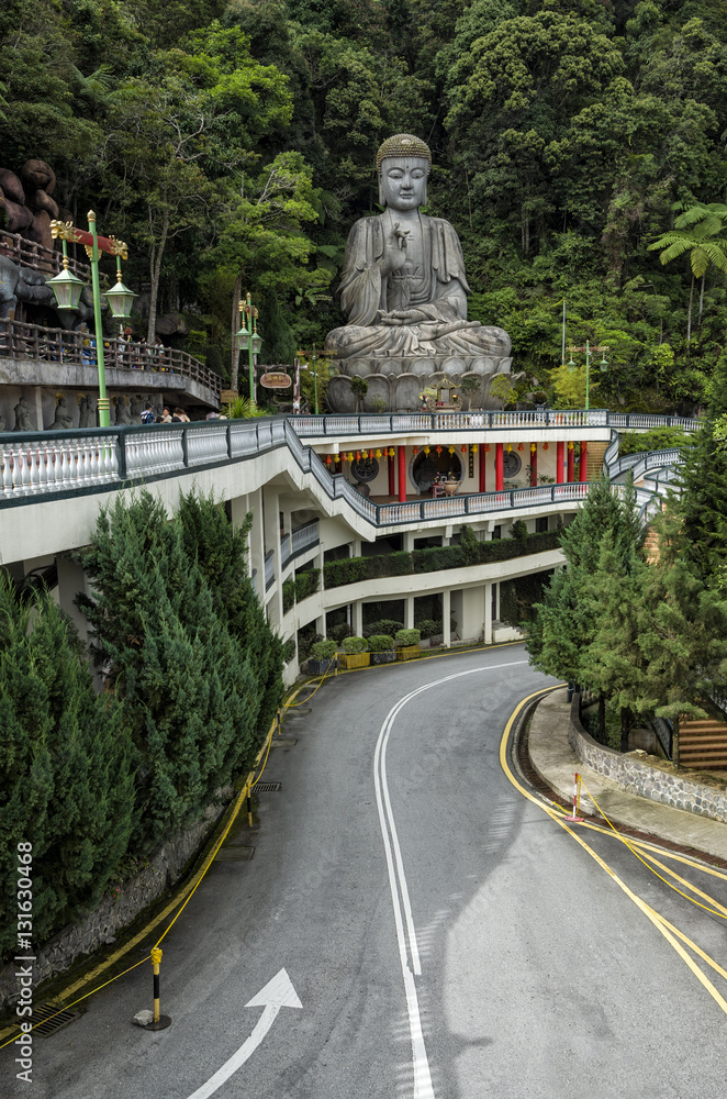 Buddha Statue at Chin Swee Temple, Genting Highland, Malaysia Stock ...