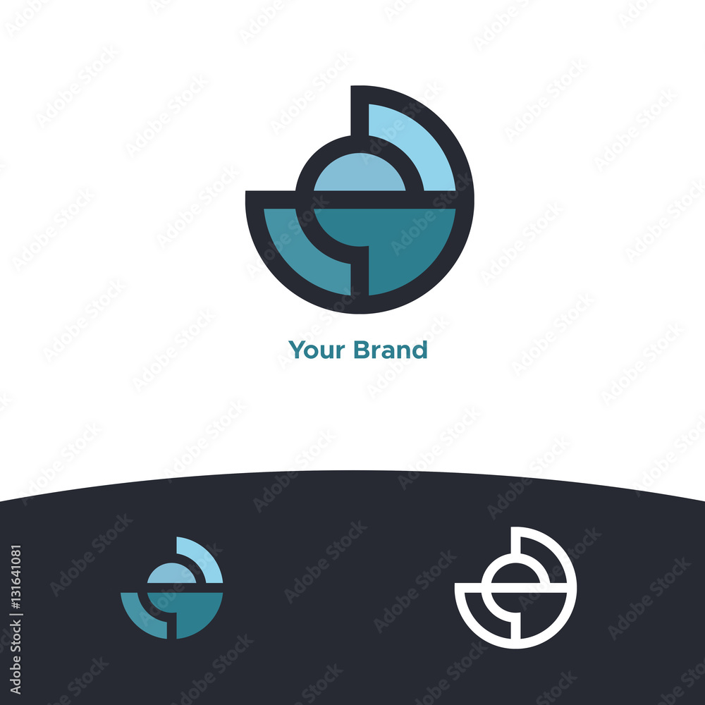 abstract, unique letter E Stock Vector | Adobe Stock