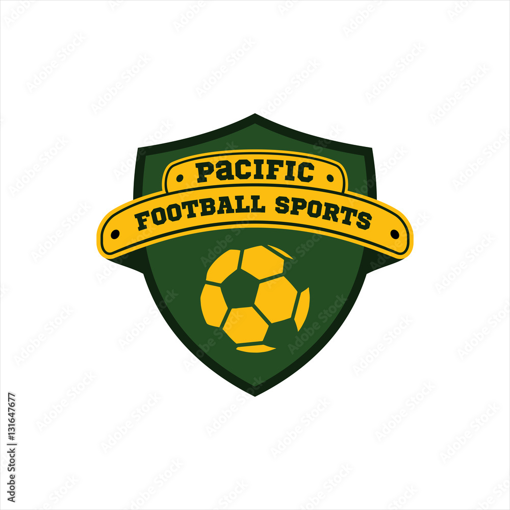 Football Vector Logo Stock Vector | Adobe Stock