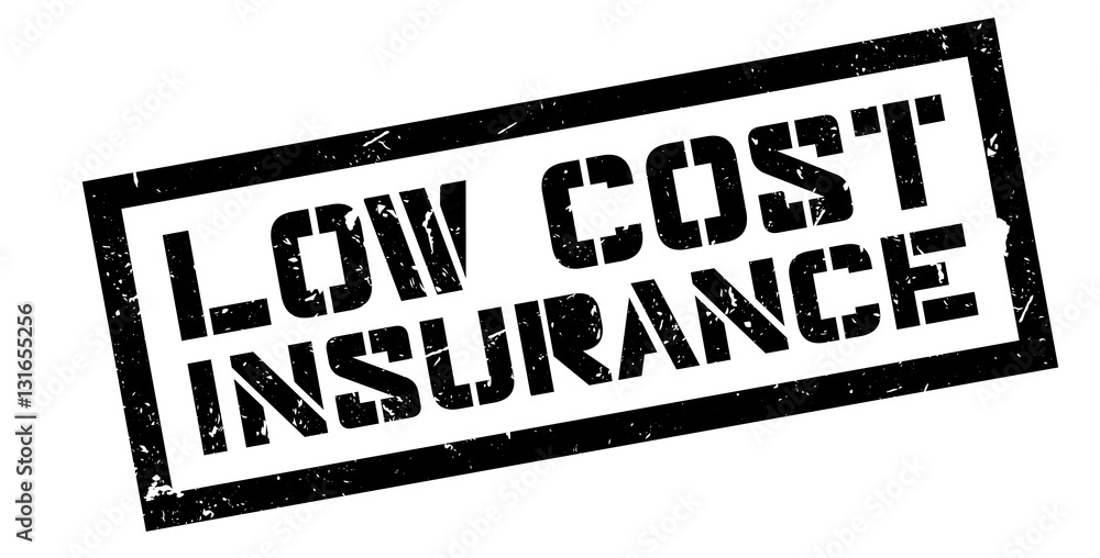 Low Cost Insurance rubber stamp Stock Vector | Adobe Stock