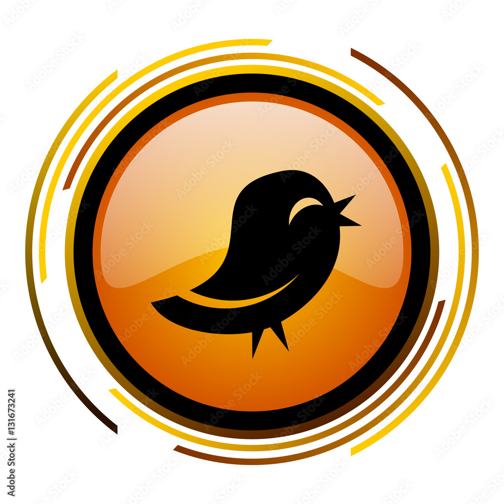Round Twitter Button
