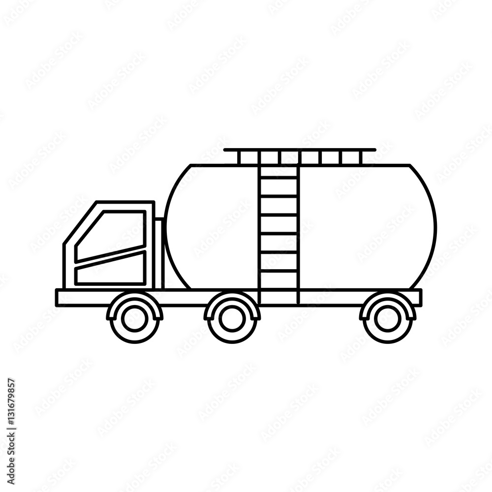 Tank car isolated icon vector illustration design Stock Vector | Adobe ...
