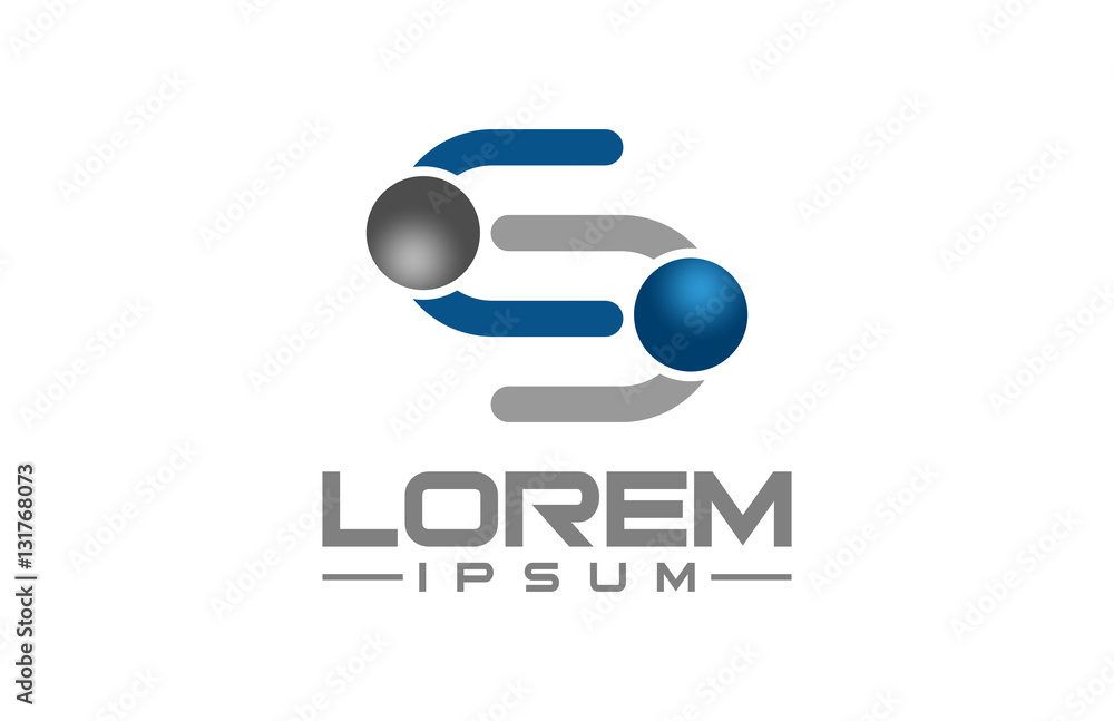 human interaction logo Stock-Vektorgrafik | Adobe Stock