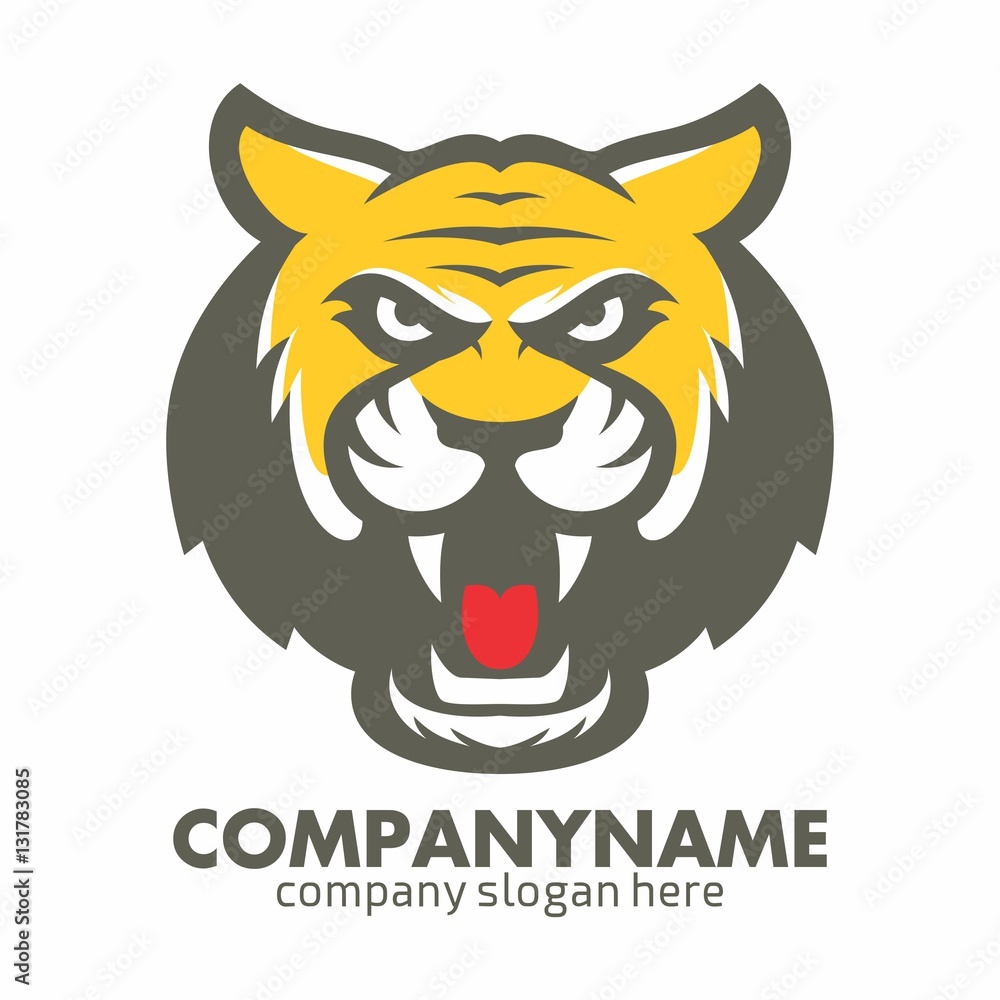 Wild Animal icon logo vector template Stock Vector | Adobe Stock