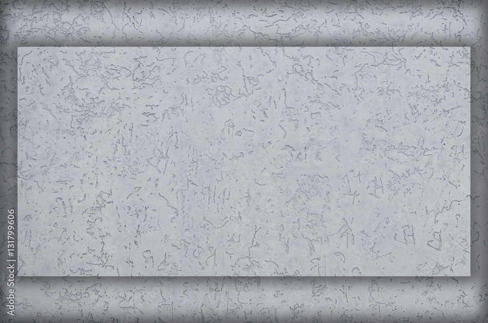 Concrete wall texture with colored plaster. Beautiful design facade ...
