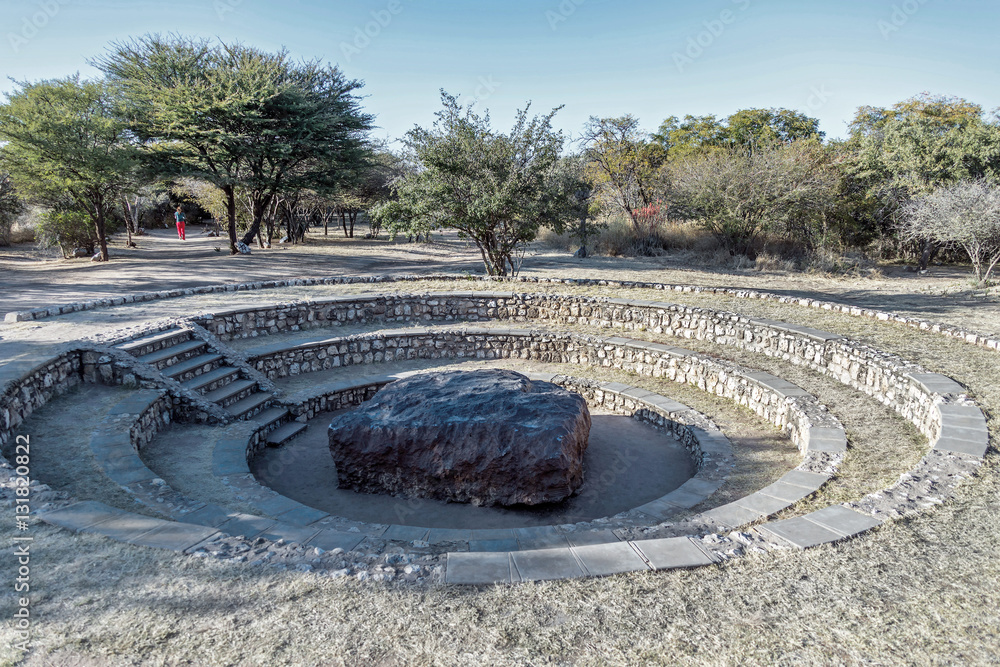Hoba iron meteorite is largest known meteorite known at the Eart ...