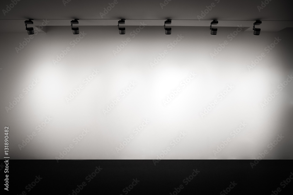 Blank White Wall Gallery