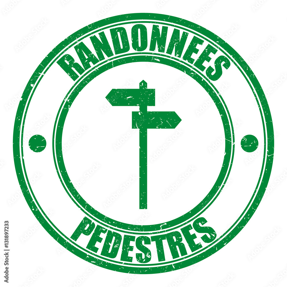 Logo randonnées pédestres. Stock Vector | Adobe Stock