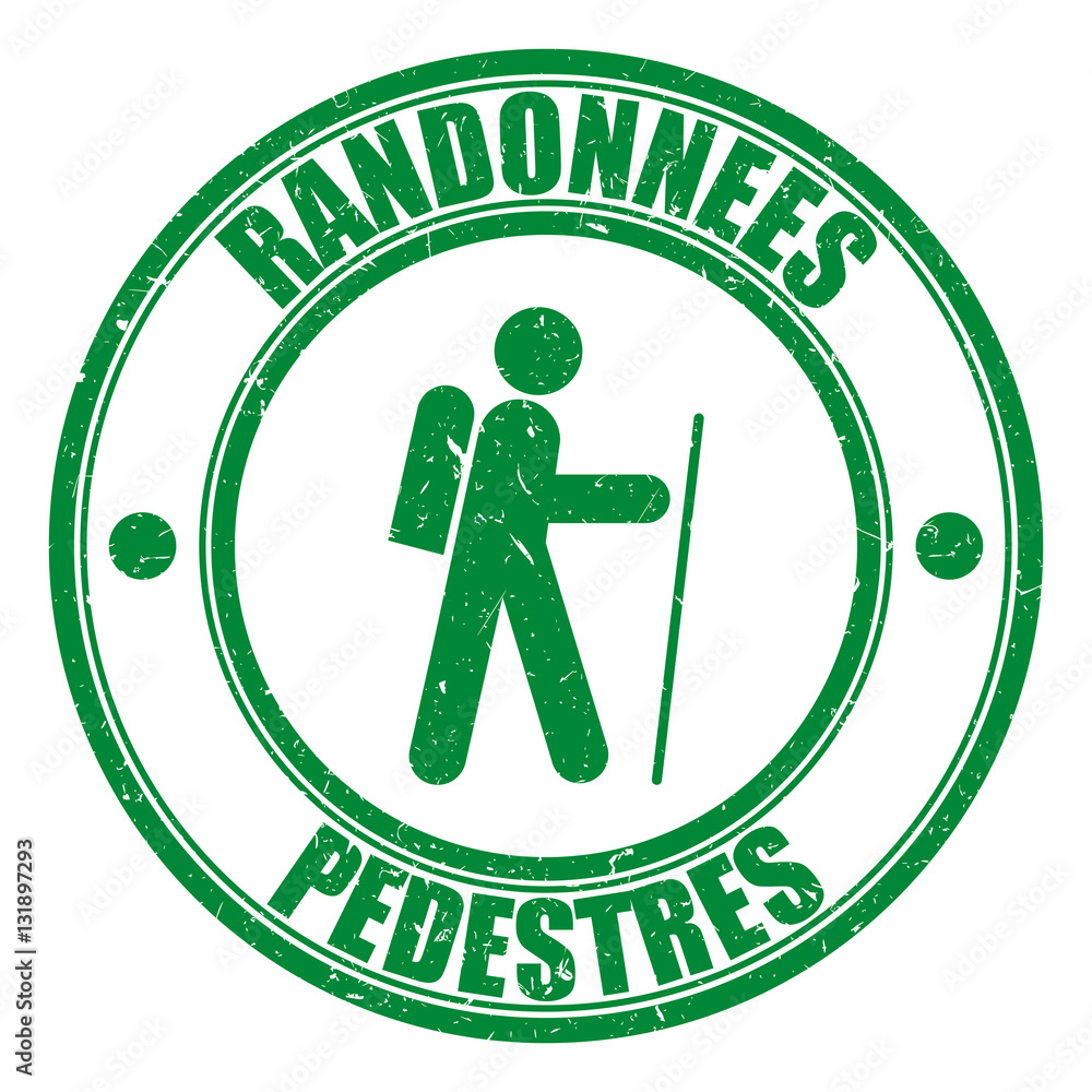 Logo randonnées pédestres. Stock Vector | Adobe Stock
