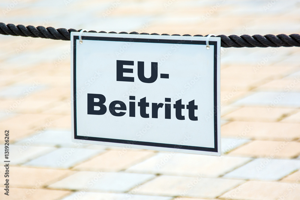 Schild 119 - EU-Beitritt Stock-Illustration | Adobe Stock