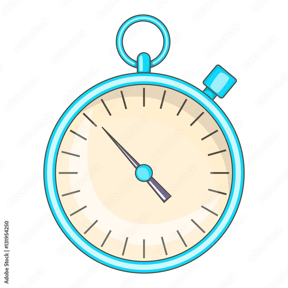 Stopwatch icon. Cartoon illustration of stopwatch vector icon for web ...