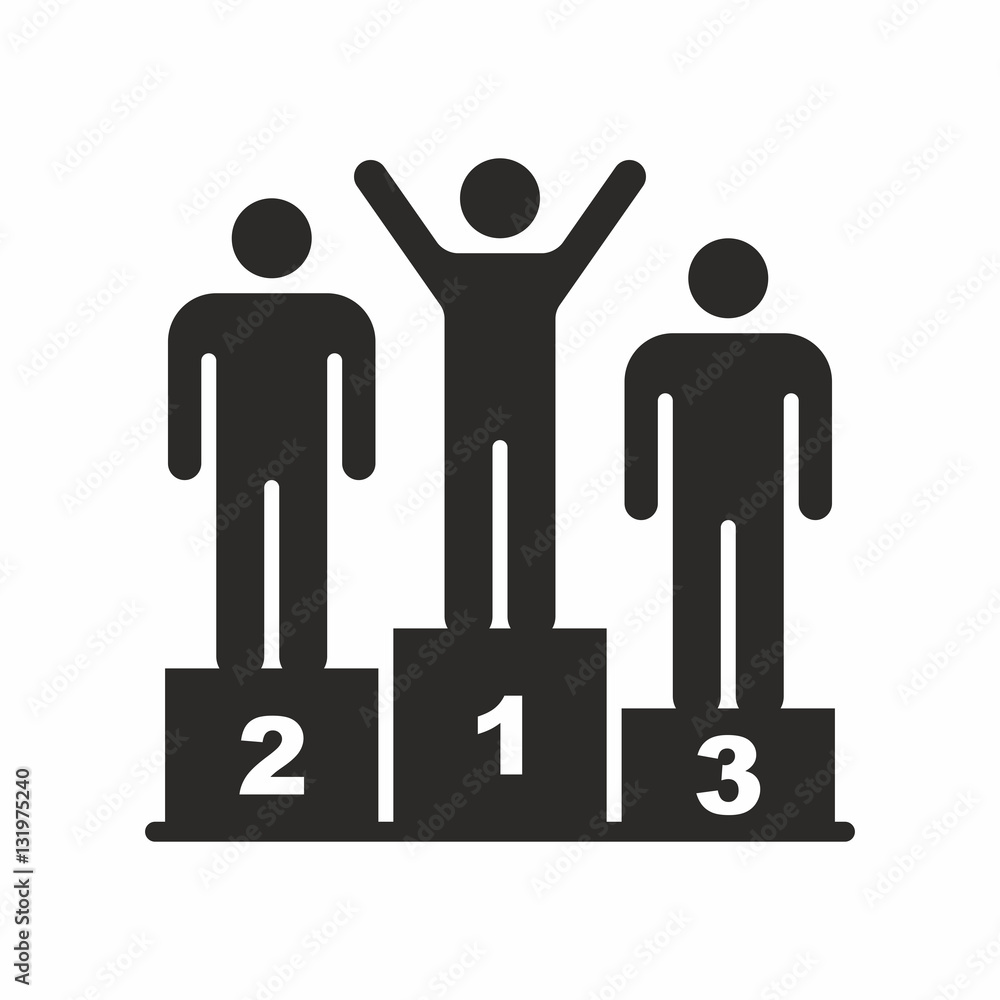 Podium icon Stock Vector | Adobe Stock