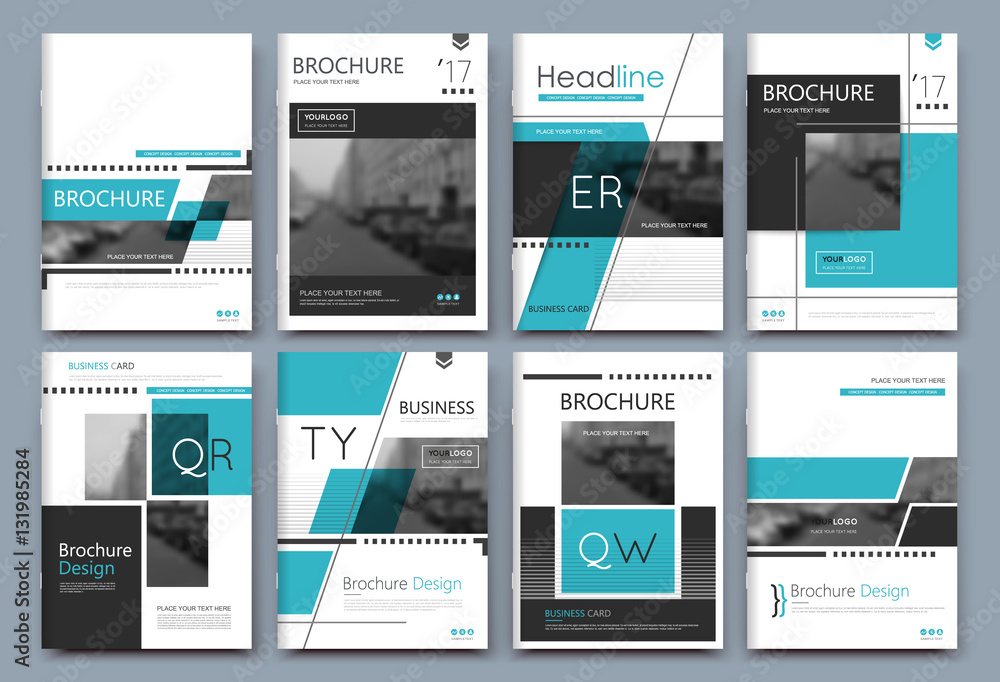 Abstract binder layout. A4 brochure cover design. Fancy info text frame ...