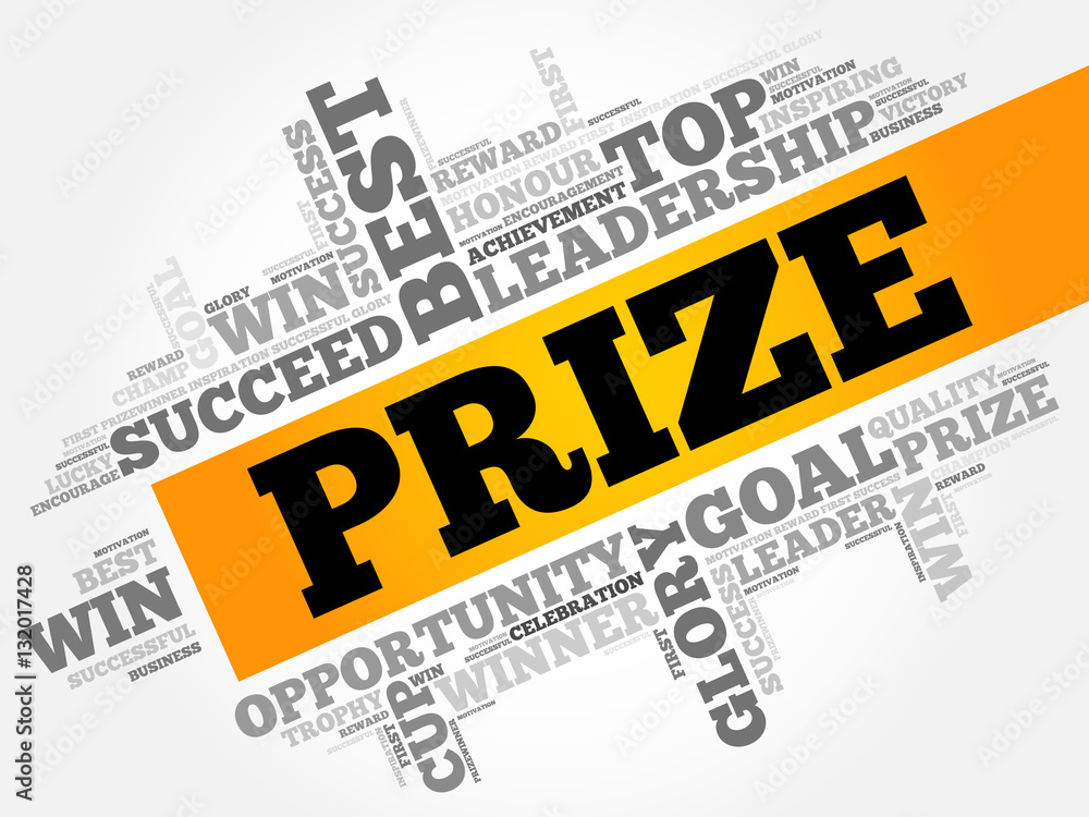 Prize word cloud, business concept Stock Vector | Adobe Stock