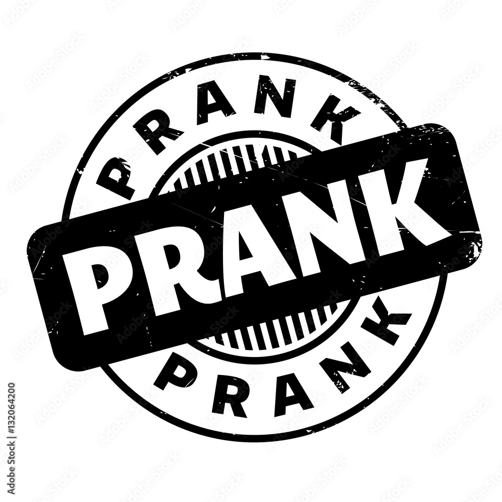 Prank rubber stamp Stock Vector | Adobe Stock