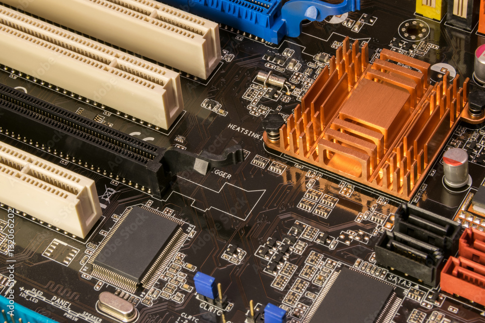 Leiterbahnen Stock Photo | Adobe Stock