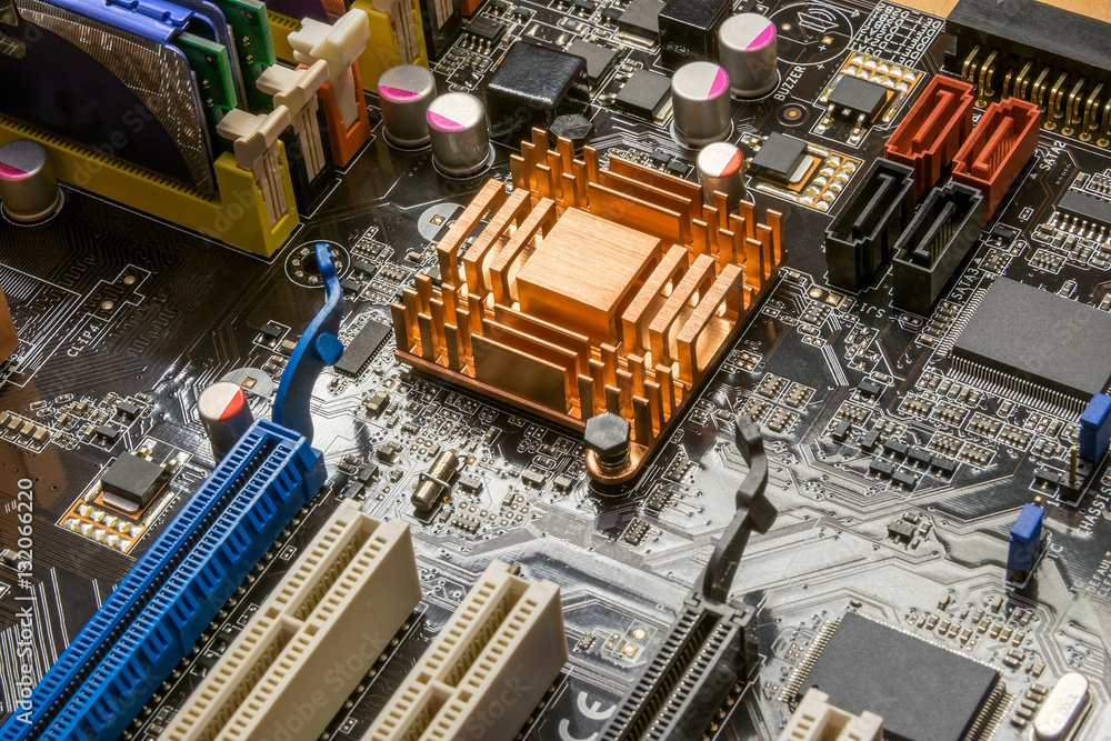 Leiterbahnen Stock Photo | Adobe Stock