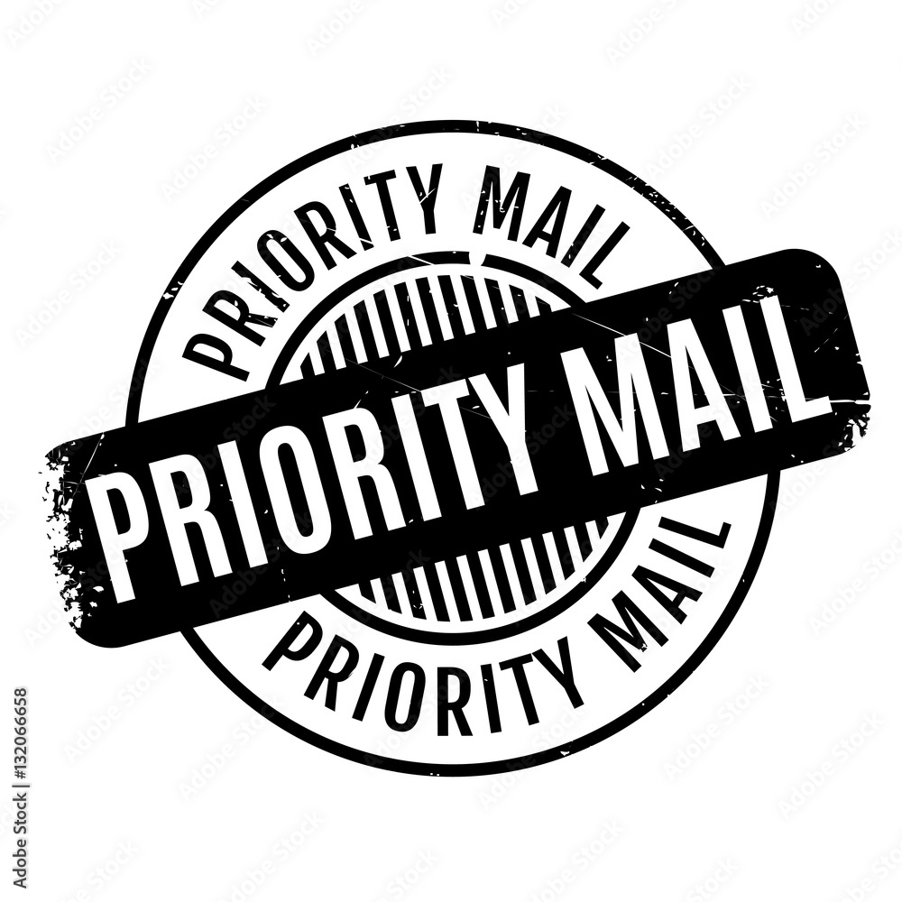 Priority Mail rubber stamp Stock Vector | Adobe Stock