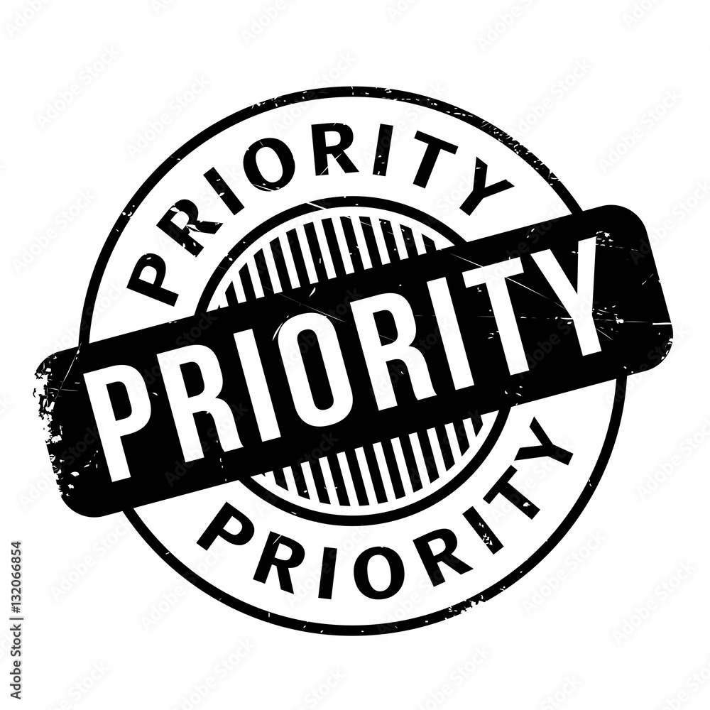 Priority rubber stamp Stock-Vektorgrafik | Adobe Stock