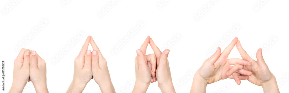 Children's finger game Stock Photo | Adobe Stock