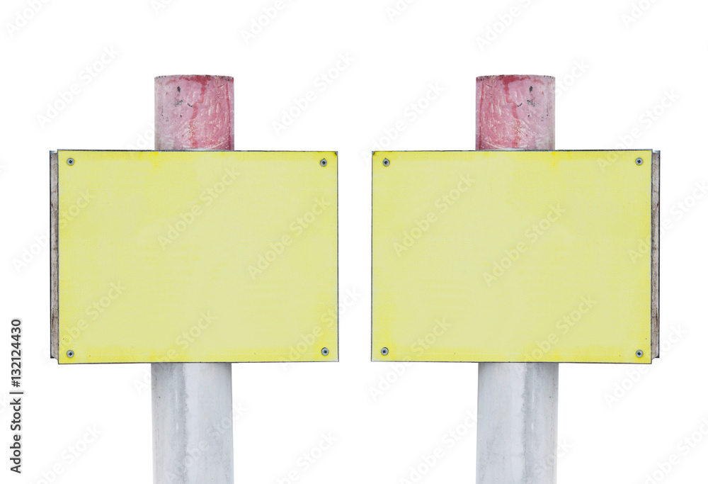 empty sign isolated on white background Stock Photo | Adobe Stock