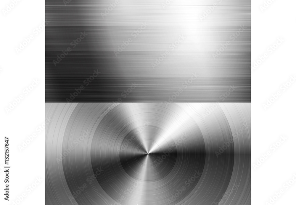 2 Brushed Metal Textures Stock Template | Adobe Stock