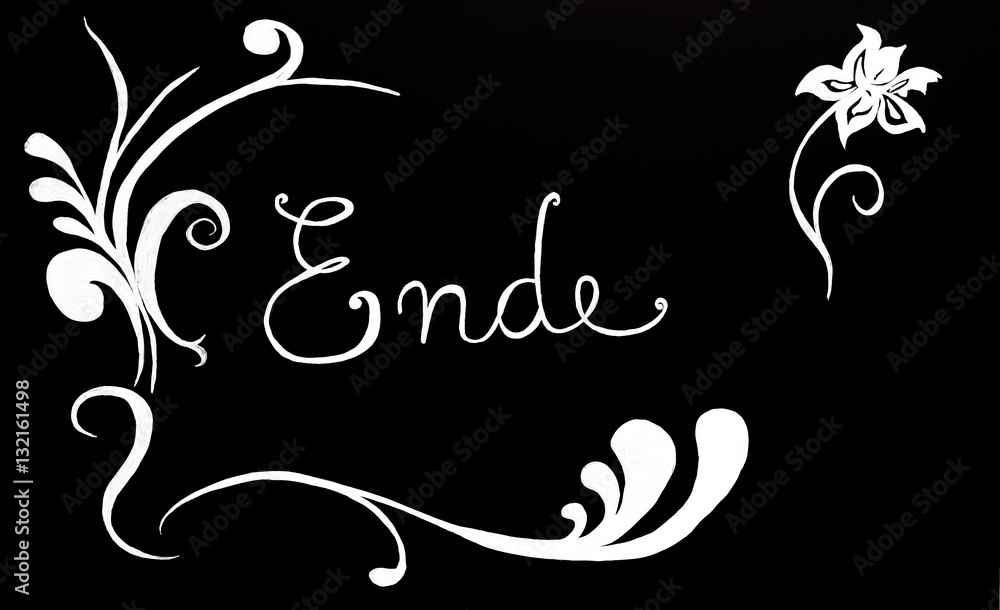 Ende Stock-Illustration | Adobe Stock