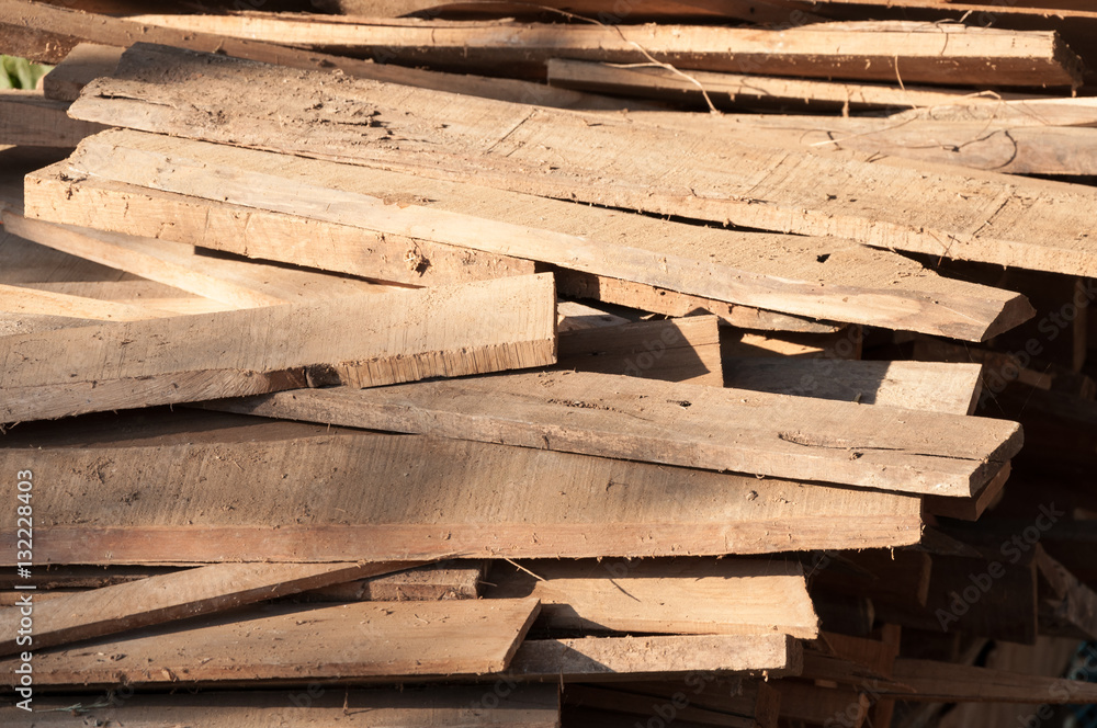 Pile of wood logs for build Furniture production,sew natural wood ...