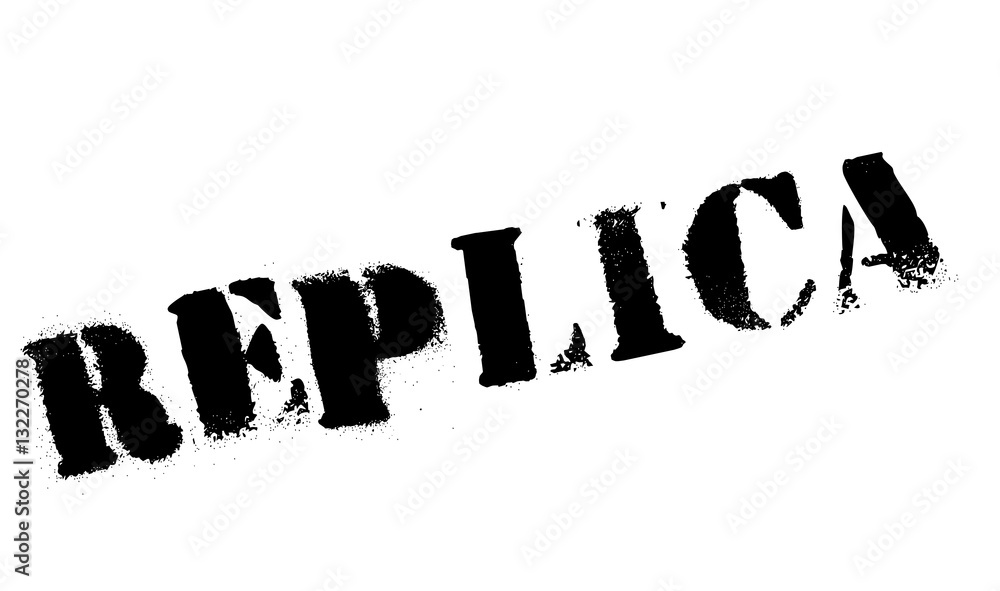 Replica rubber stamp Stock-Vektorgrafik | Adobe Stock